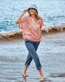 Cotton Tunic Top 116 | Burda Style 07/22 | PDF Sewing Pattern ...